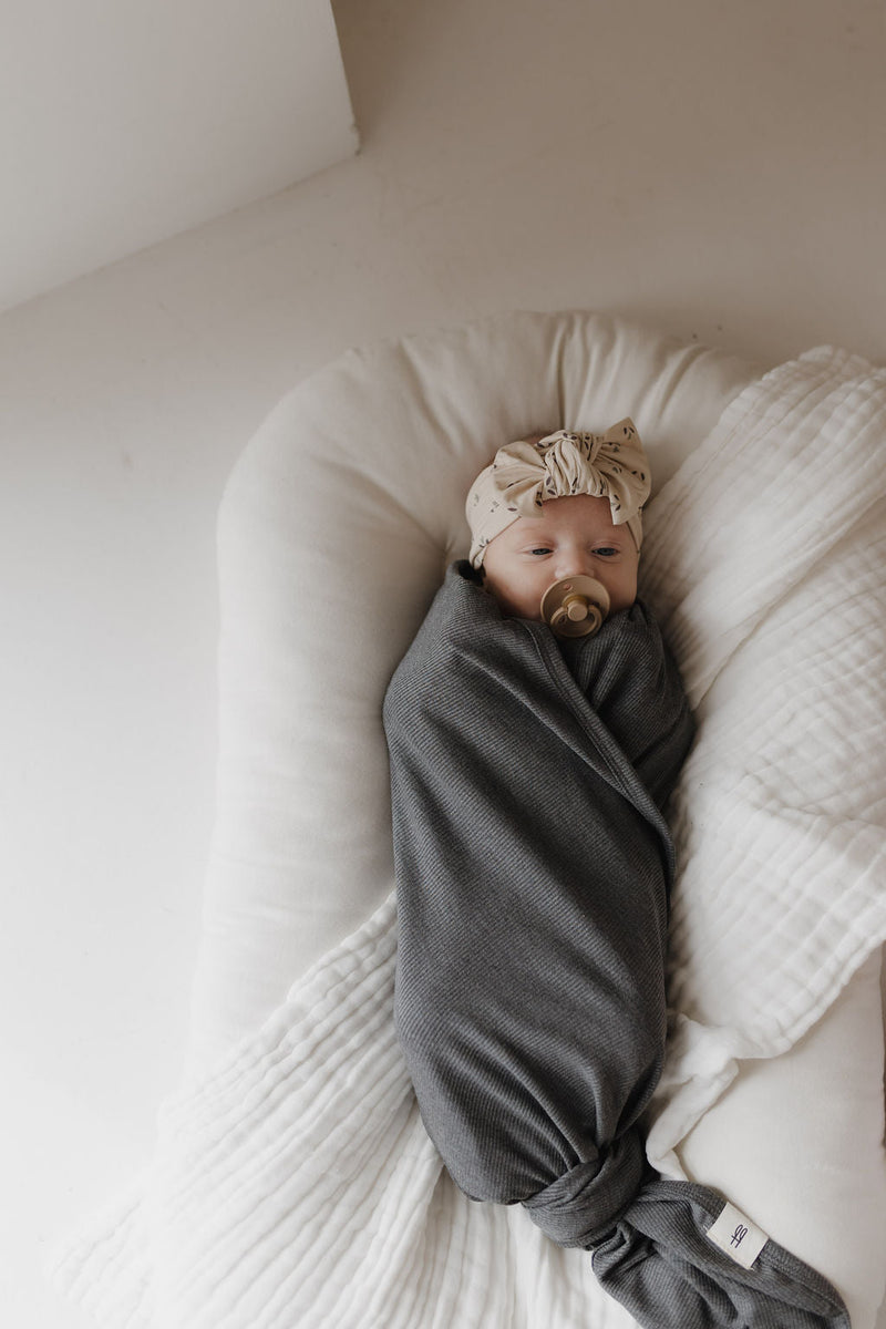 Bamboo Swaddle | Shadow – ROOLEE