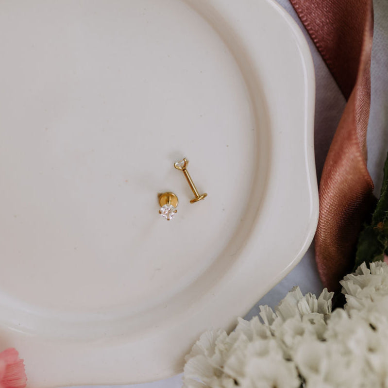 Diamond Flat Back Studs – ROOLEE