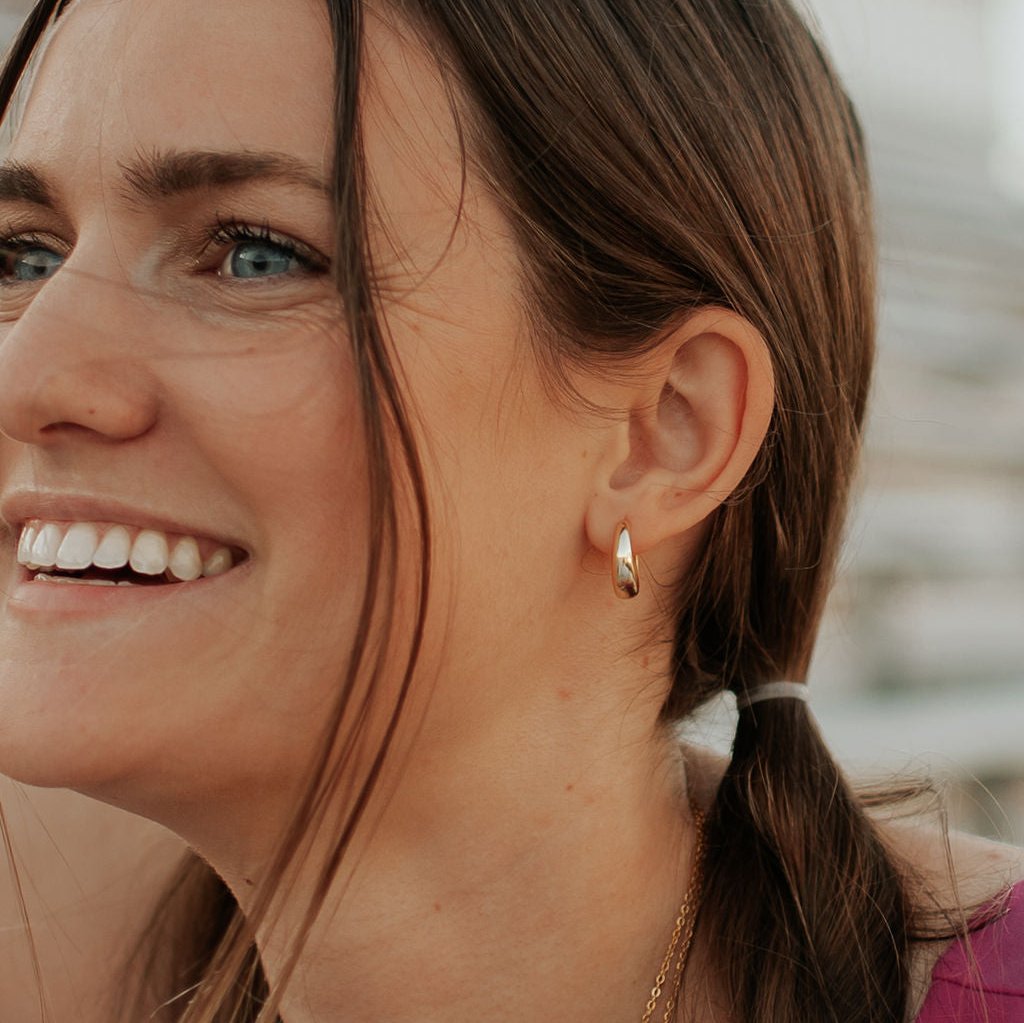 Lexi Chunky Hoops – ROOLEE