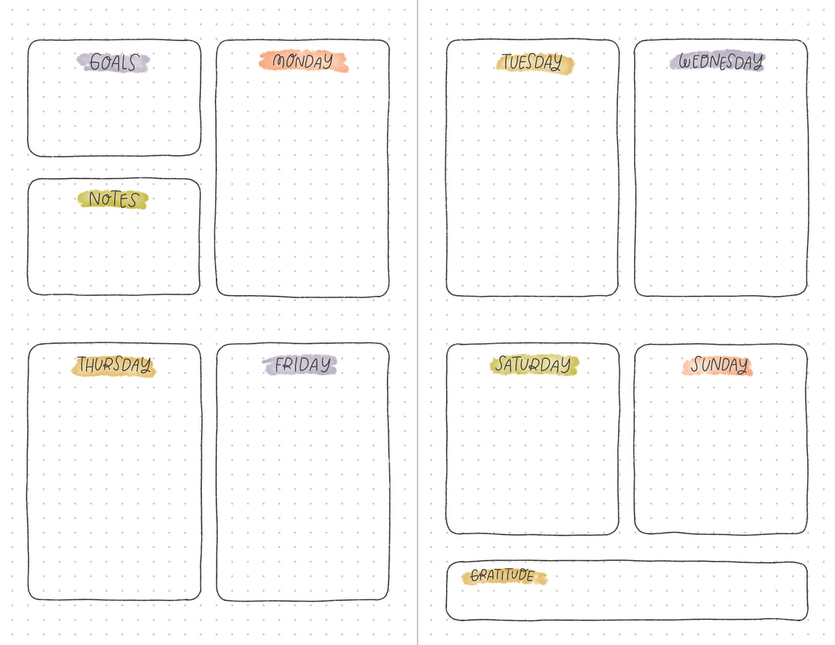 Back to School Organization Tips (+ FREE Printable Bullet Journal Page ...