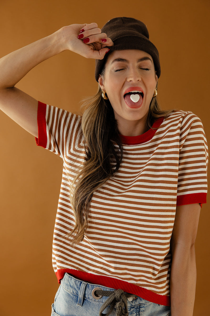 The Hayes Striped Top – ROOLEE