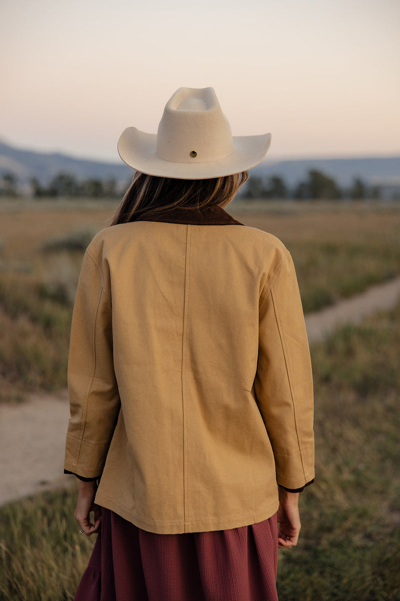 Deborah Collared Jacket – ROOLEE