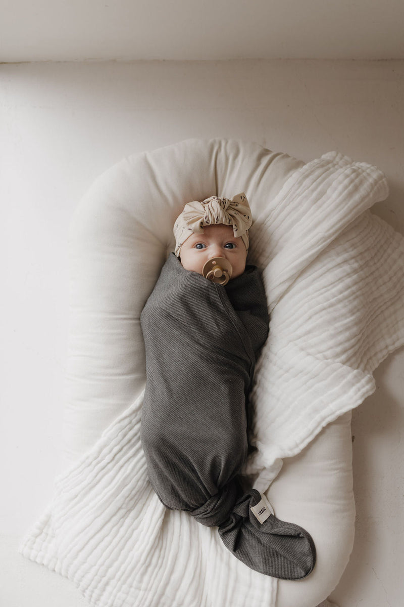 Bamboo Swaddle | Shadow – ROOLEE
