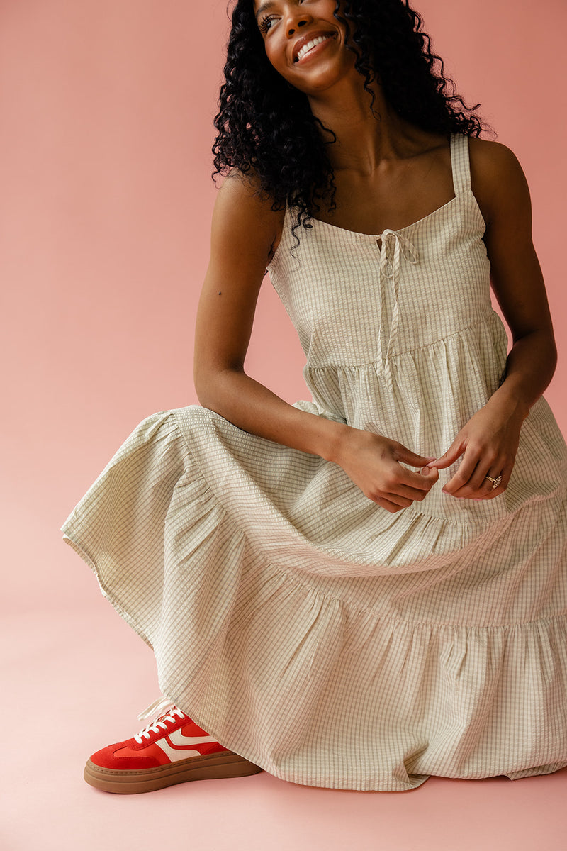 Brooke Tiered Tank Dress – ROOLEE