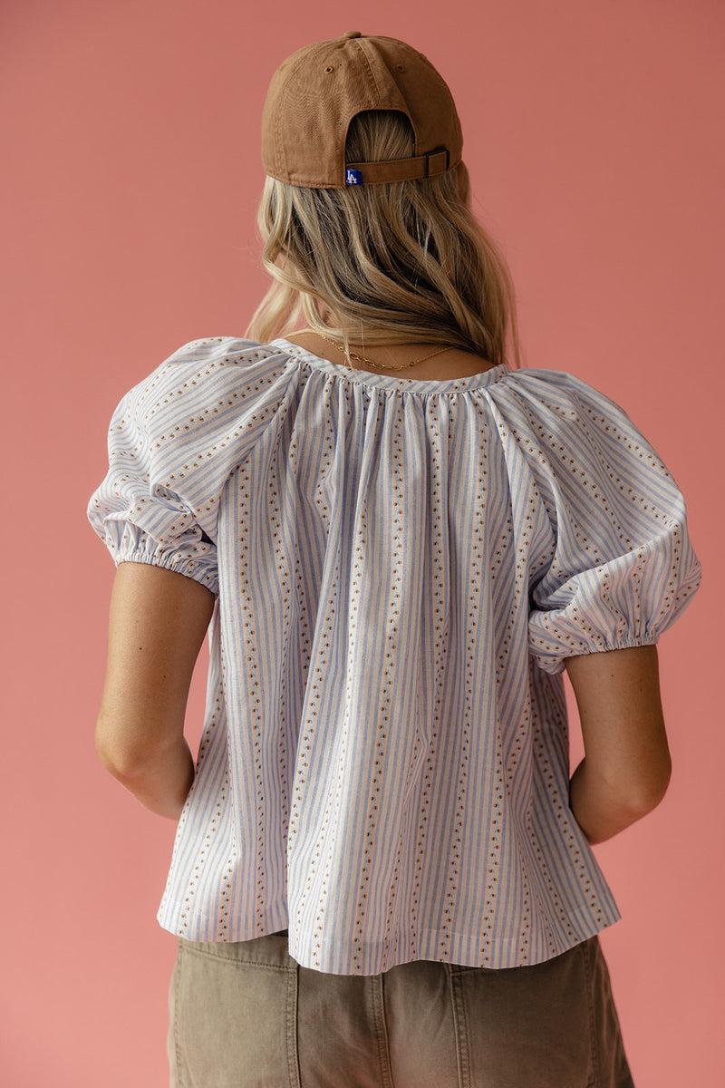 Blowing Smoke Button Down Blouse – ROOLEE