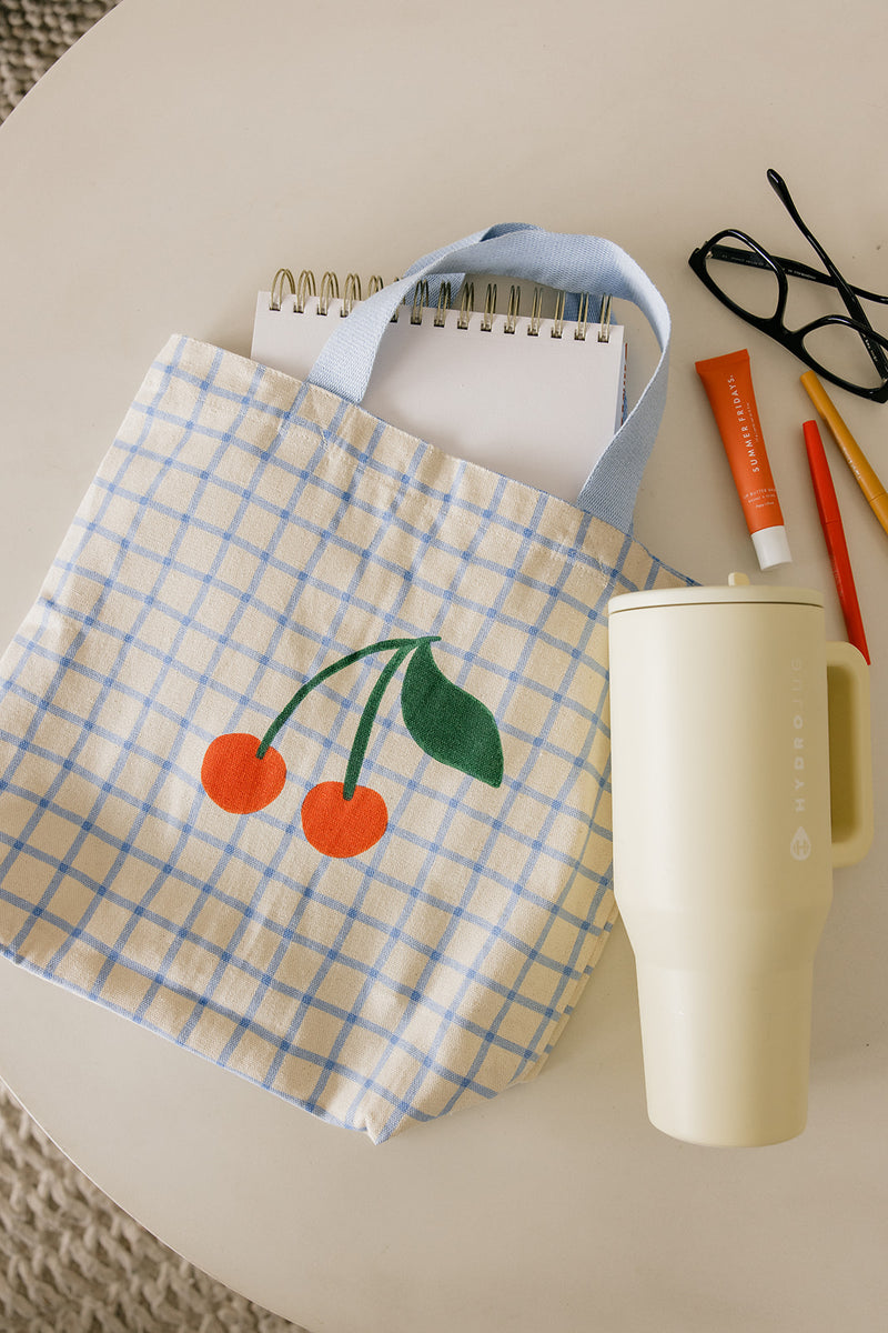 Very Cherry Pocket Tote – ROOLEE