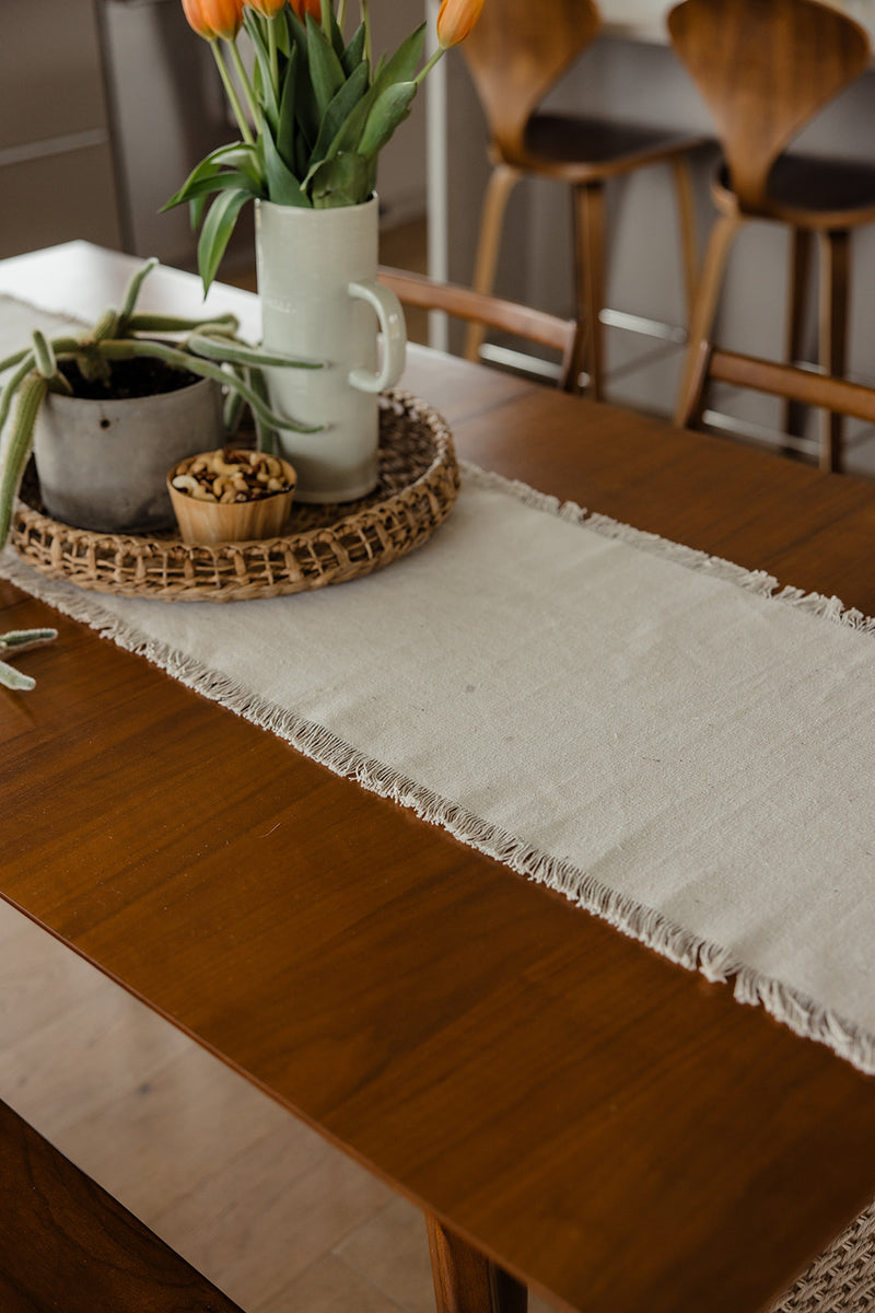 Daybreak Fringe Table Runner – ROOLEE