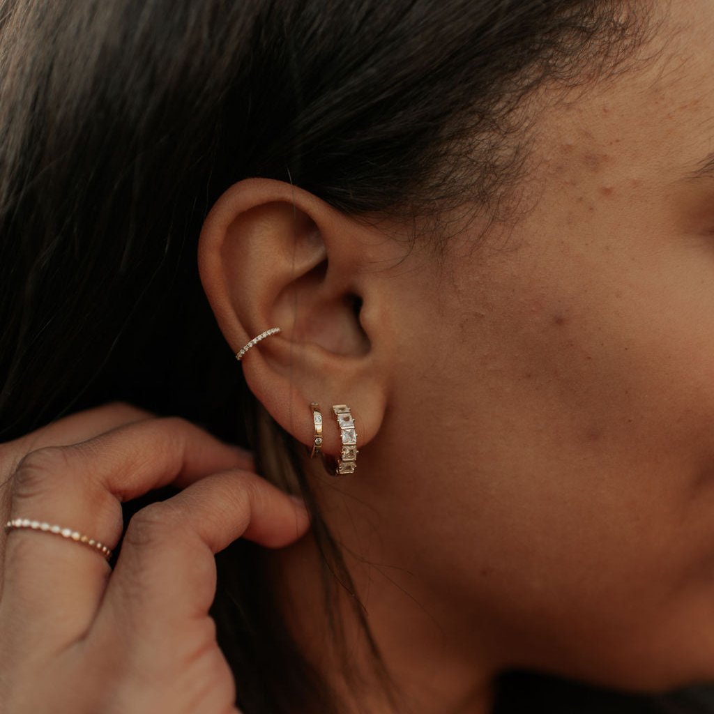 Jane Diamond Ear Cuff – ROOLEE