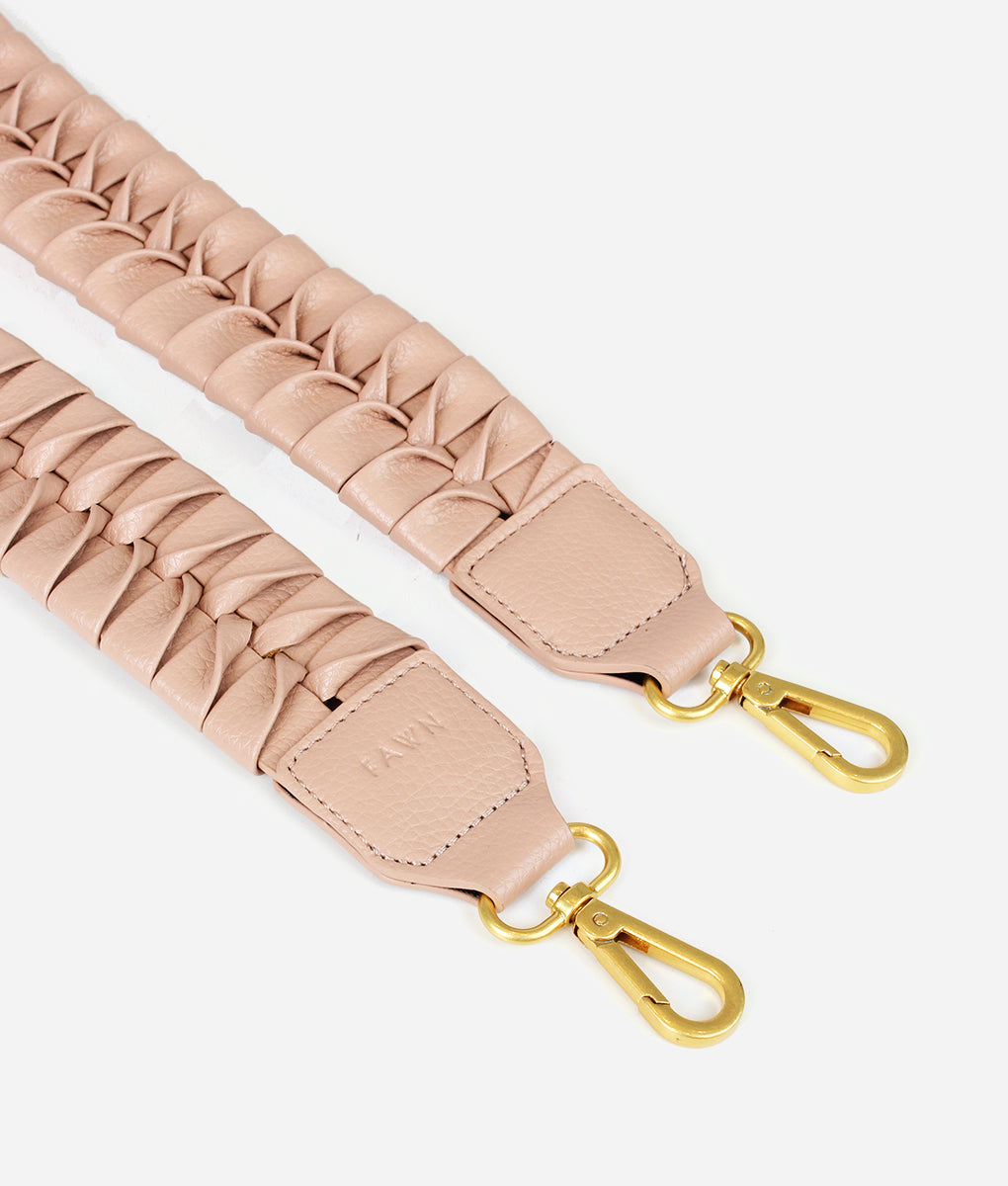 The Fishtail Braid Strap - Warm Blush – ROOLEE