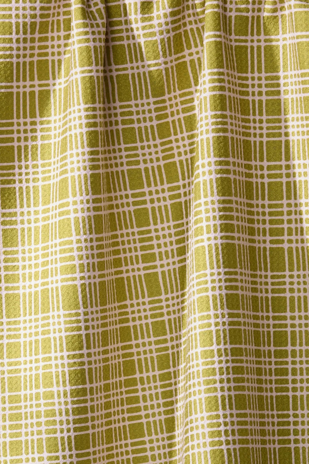 Geometry Orchard Plaid Green Tea Towel – ROOLEE