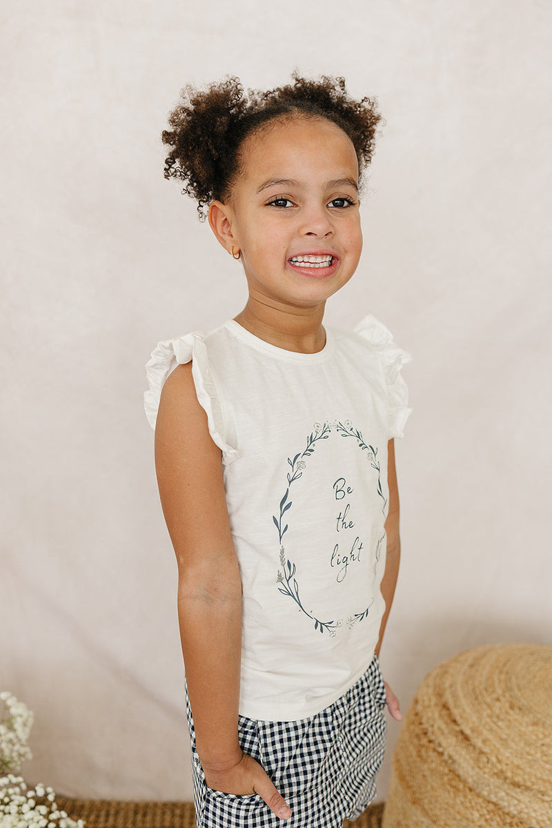 Be The Light Ruffle Tee – ROOLEE
