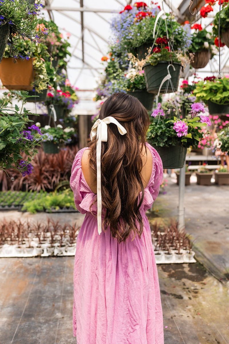 Addison Long Bow Barrette – ROOLEE