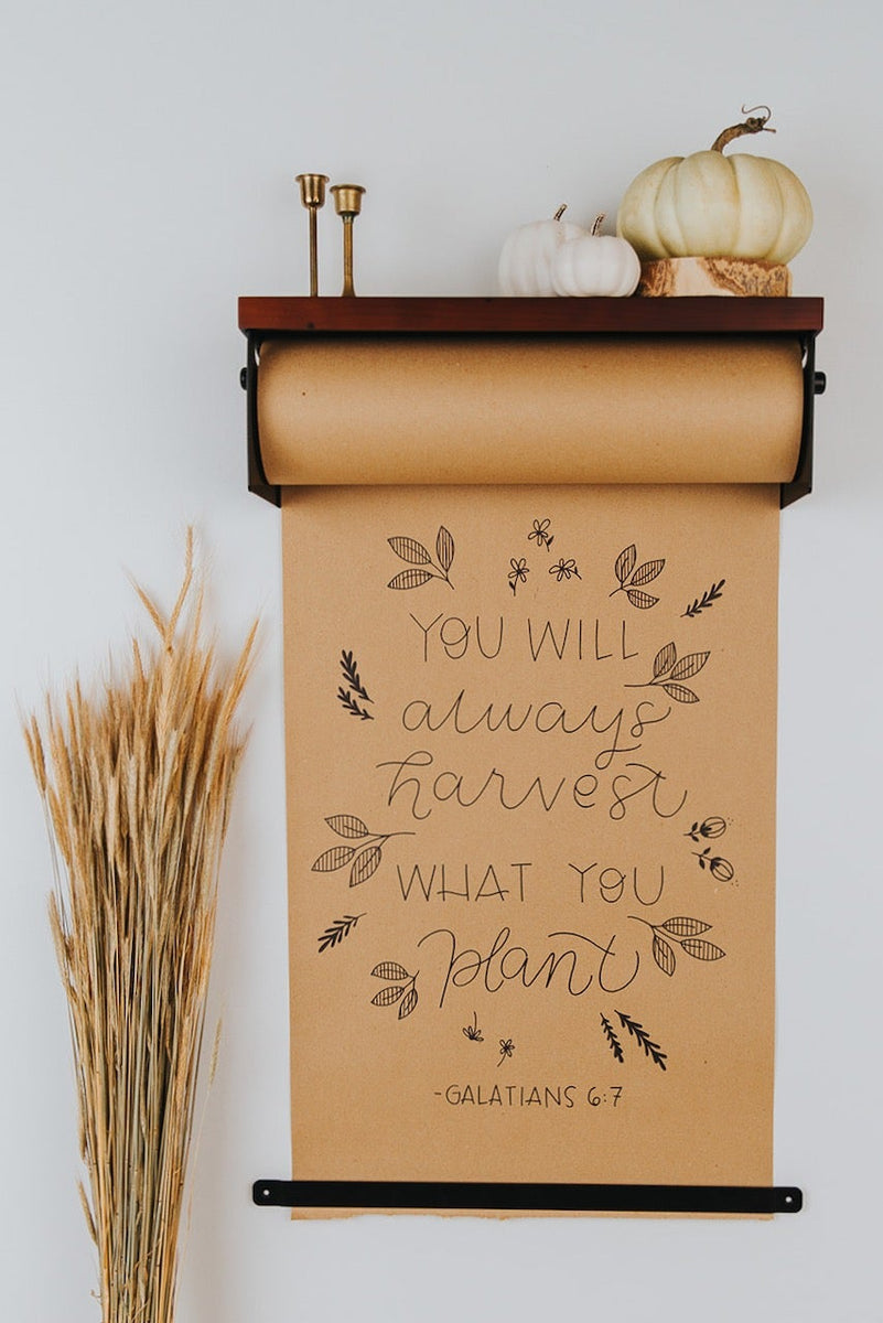 The Rettel Roller - Kraft Paper Wall Decor | ROOLEE